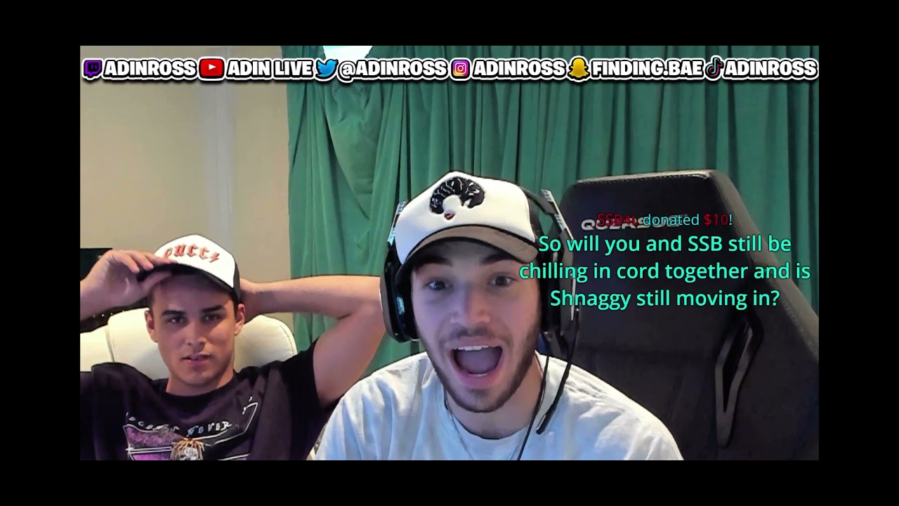 Adin Ross kiss a girl on livestream - YouTube