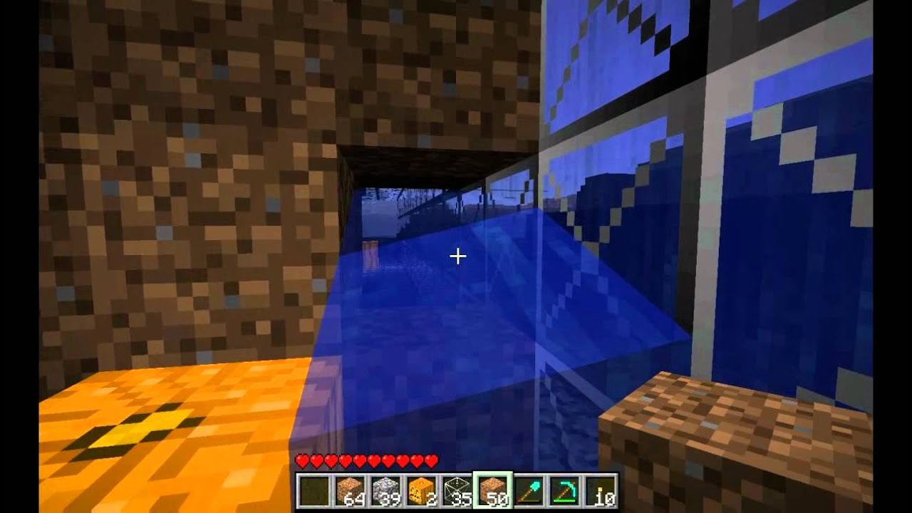 Minecraft Unterwasser Tunnel Bauen für Minecart Bahn. - YouTube