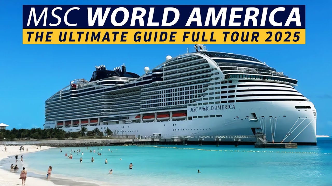 MSC World America Ultimate Guide Ep01 Boarding | MSC World America ...