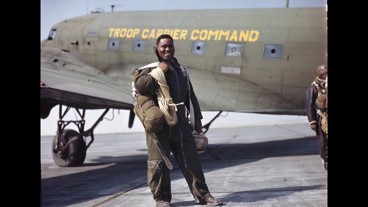 555th Parachute Infantry Battalion in Action (Footage from the Archives ...