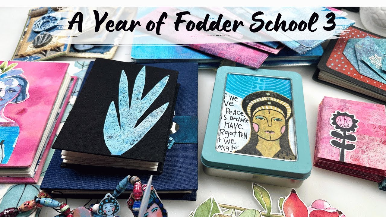 A Year of Fodder School 3 Youtube Hop with Karen Elaine - YouTube