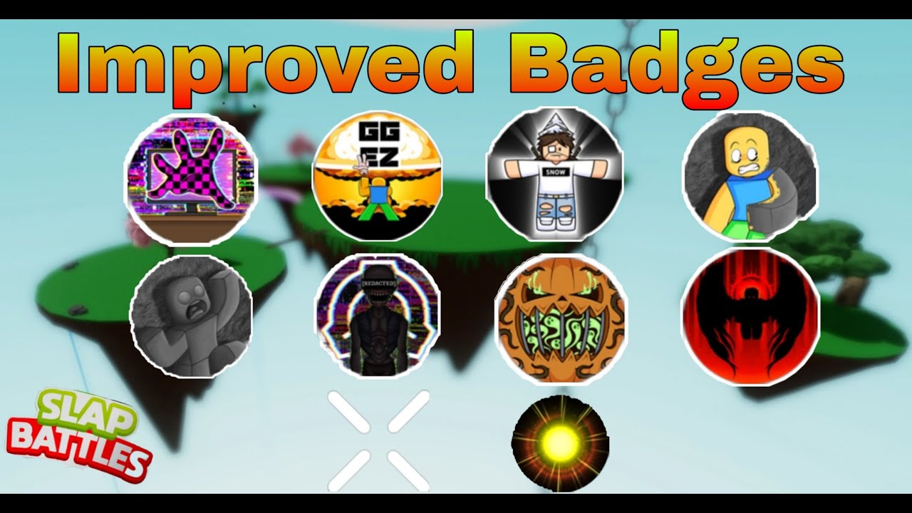 Roblox Slap Battles | I’m Showing all The Improved Badges recently ...