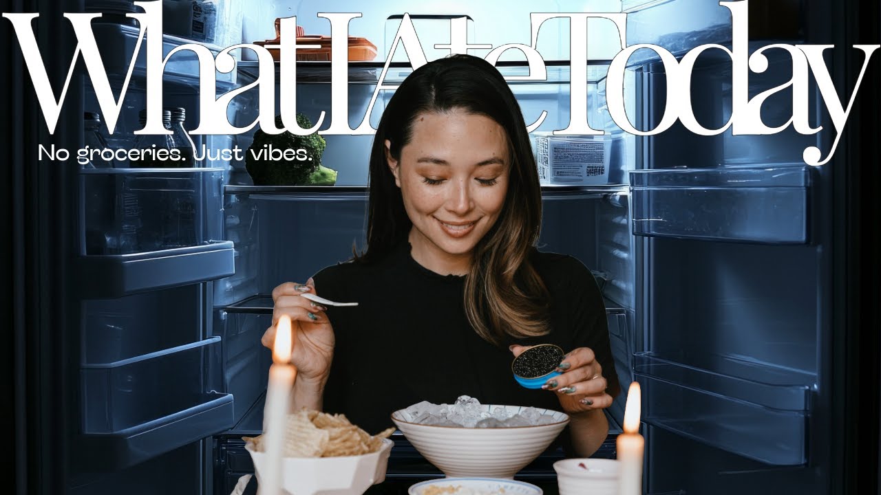 Chaotic Fridge Clean-Out Meals | Realistic What I Ate Today - YouTube