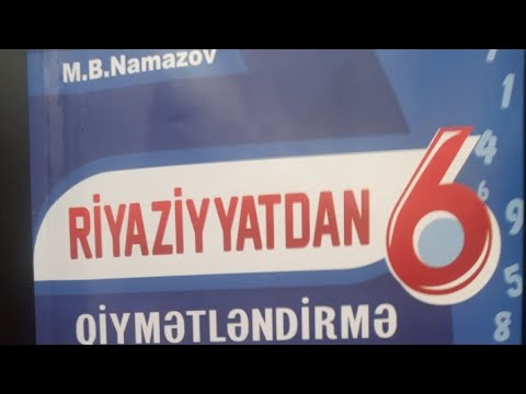 Namazov.Nisbət. tənasüb.(açıq).6 cı sinif.qiymətləndirmə tapşırıqları.