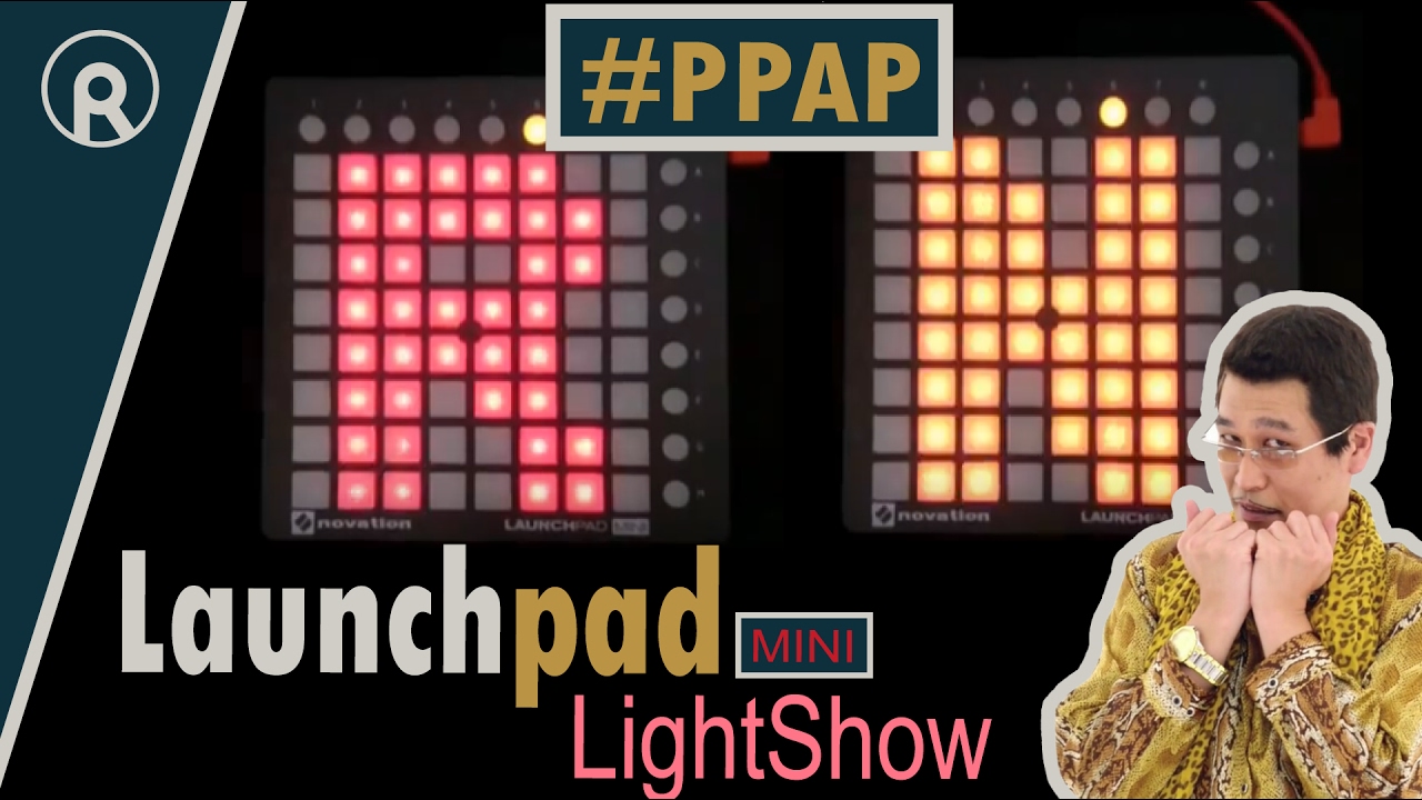 PPAP - Launchpad Mini Light Show | Pineapple Apple Pen Cover - YouTube