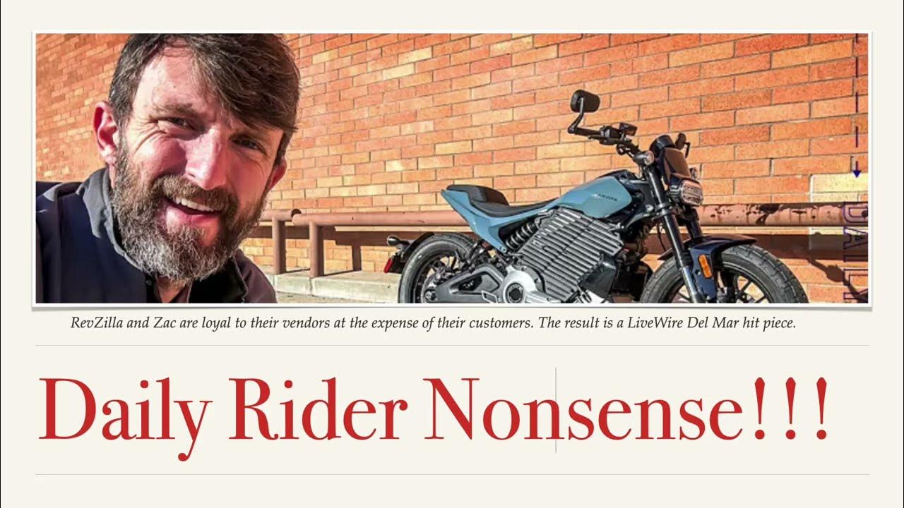 Daily Rider Nonsense from Zac at RevZilla!!! - YouTube