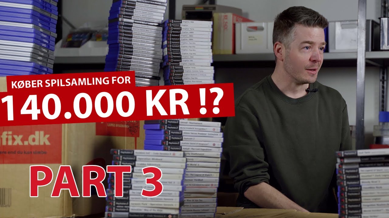 Hvor mange spil kan man få for 140.000 kr? - YouTube