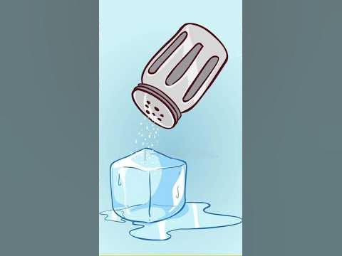 Why Does Salt Melt Ice? The Science Behind It Explained - YouTube