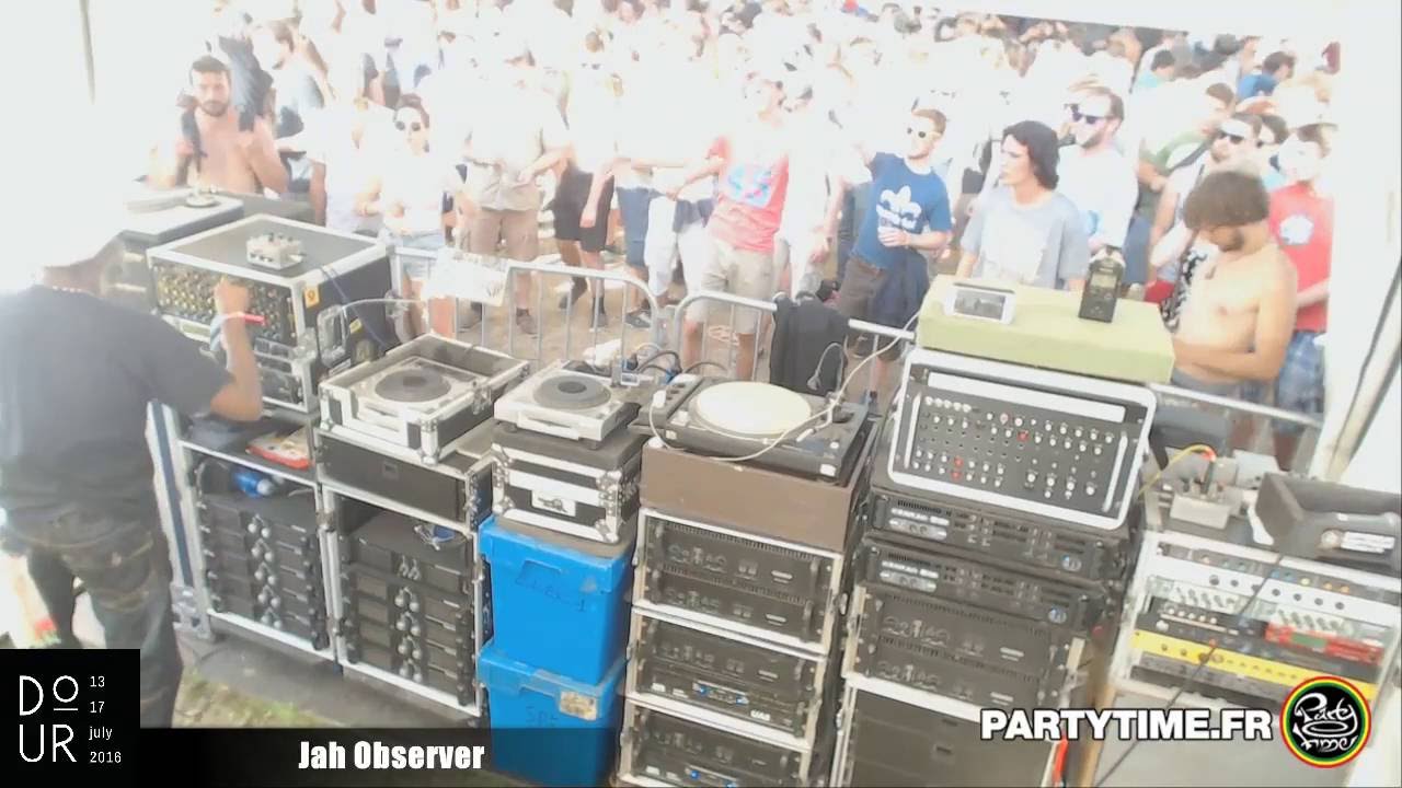 Jah Observer sound system - #2 Day 2 at Dour Festival 2016 - YouTube
