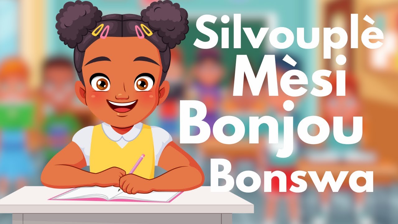 Learn please, thank you, good morning, good evening in creole/aprann ...
