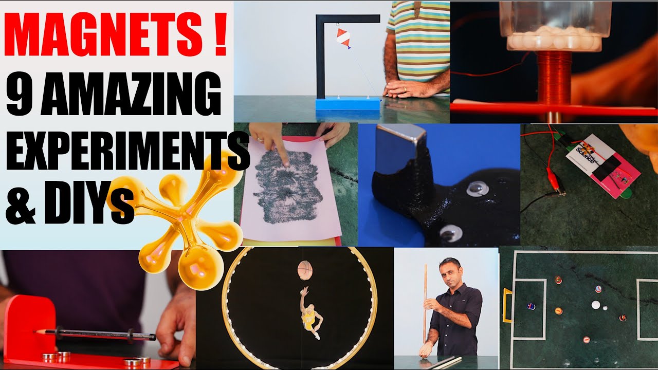 9 AMAZING THINGS you can make with MAGNETS! | Compilation ...