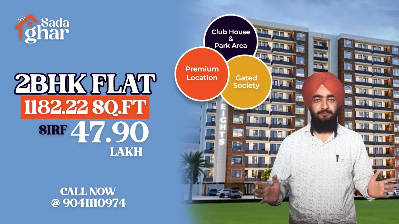 Tour of a Stunning 2BHK Ultra Premium Flat | 1182 Sq.Ft | Sector-127 ...