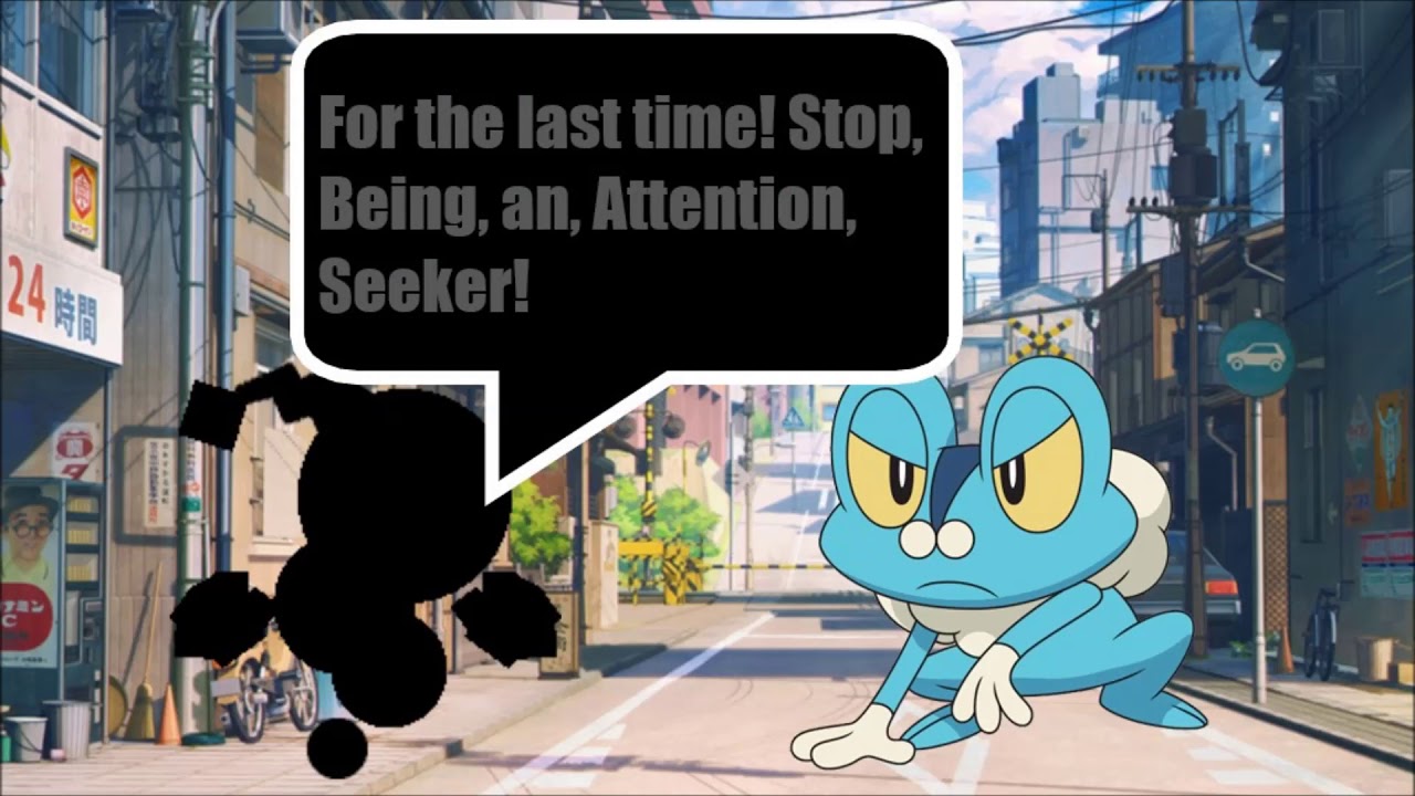 Dark Magiblot Calls froakie an Attention Seeker and gets Grounded - YouTube
