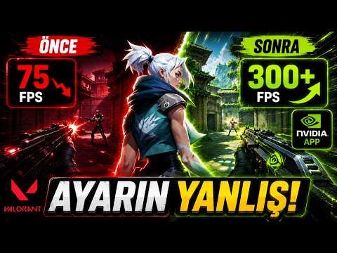 NVIDIA Denetim Masası ÖLDÜ! Yeni NVIDIA App Valorant FPS Ayarları!