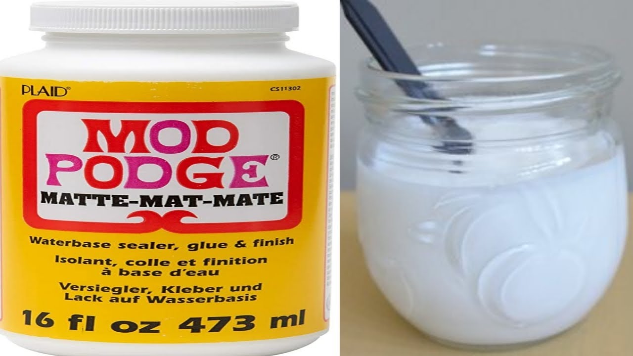 How to make mod podge in tamil / homemade mod podge in tamil - YouTube