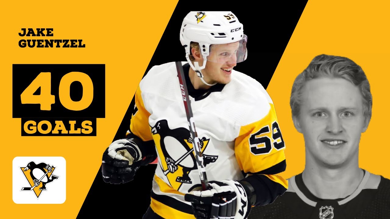 Jake Guentzel (#59) | All 40 Goals from 2018-19 Regular Season | PIT ...