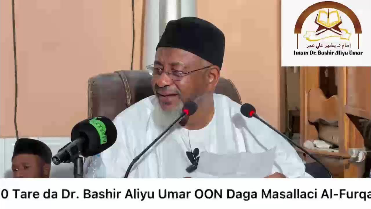 Live streaming of Dr Bashir Aliyu Umar OON - YouTube