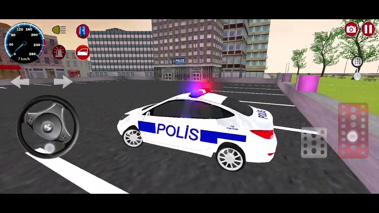 Real Police Car Games - Türk Polis ve Araba Oyunu - Polis arabası oyunu ...
