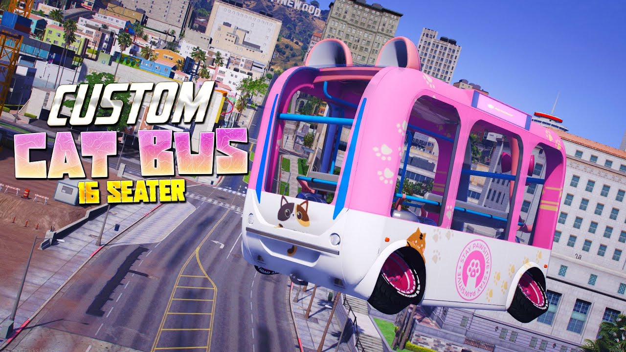 Custom CAT BUS BY IRASHAIMASE [IRASHAIMASE] - YouTube