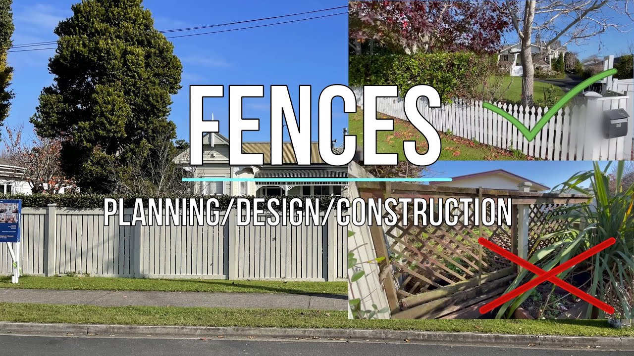 Fences - HANDY TIPS -dos and don'ts - save money and design a better ...