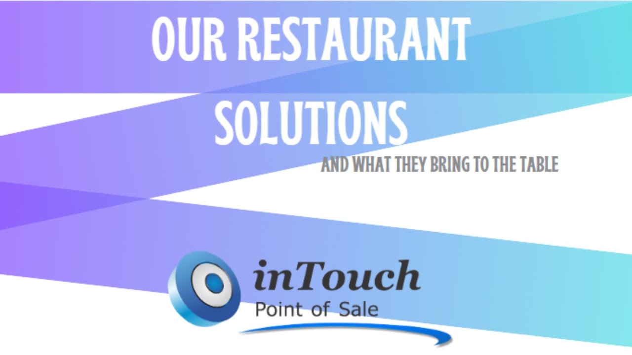 Our Restaurant Solutions - YouTube