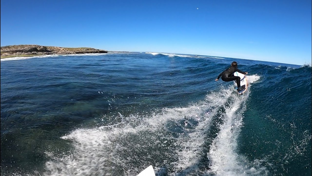 POV SURF - ROTTNEST ISLAND SURFING - LOW TIDE AIRS, TURNS, FLOATERS ...