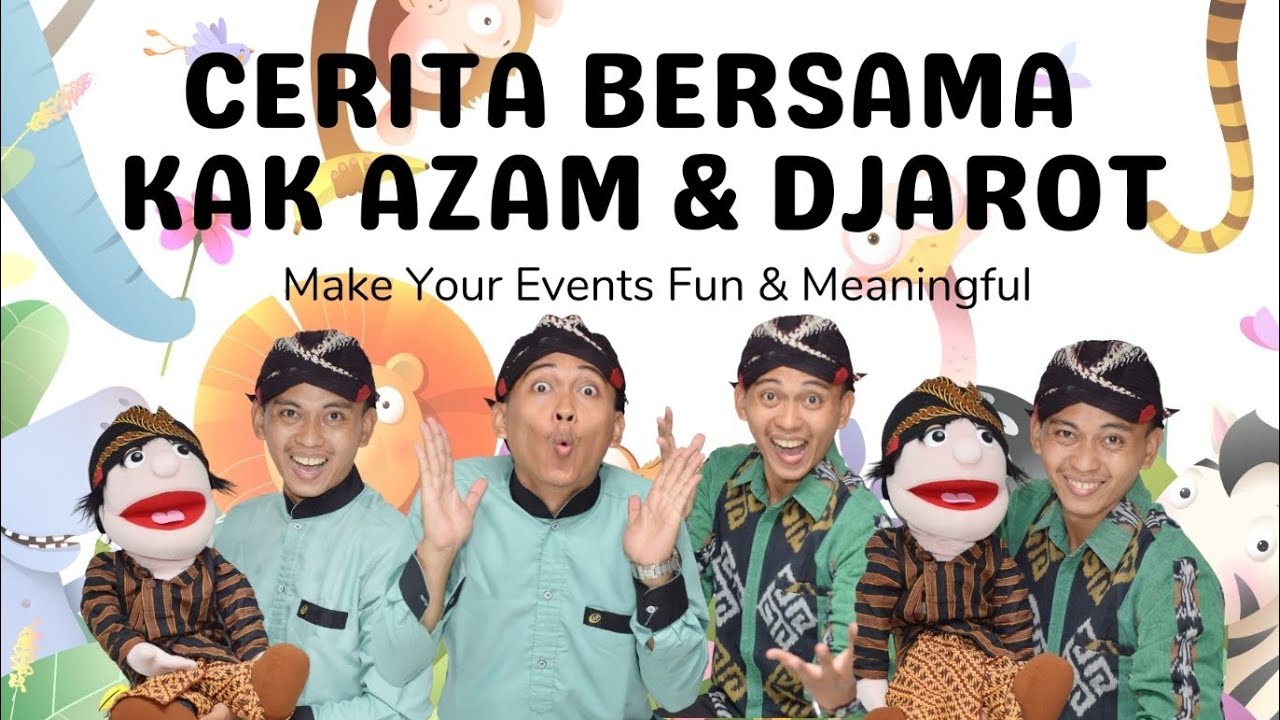 Keseruan anak2 SD Faraby, Serang Baru bersama Kak Azam dan Djarot - YouTube