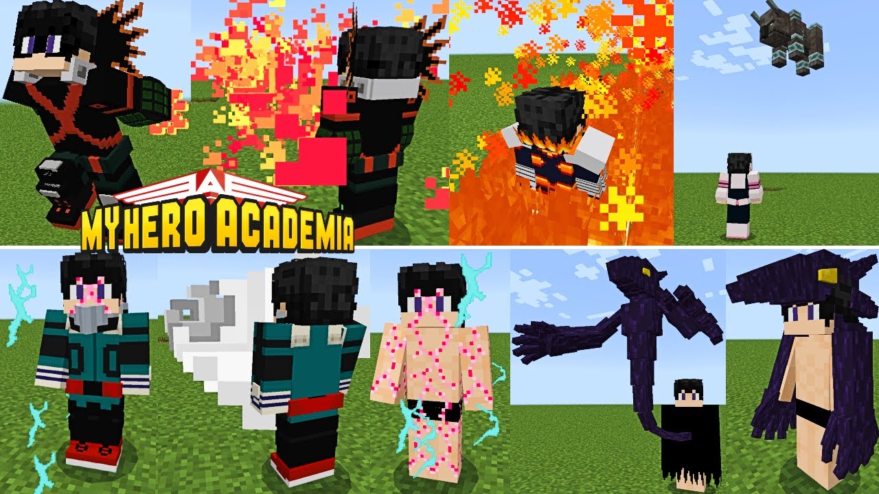 Addon de MY HERO ACADEMIA para Minecraft PE || Boku no Hero WG MCPE ...