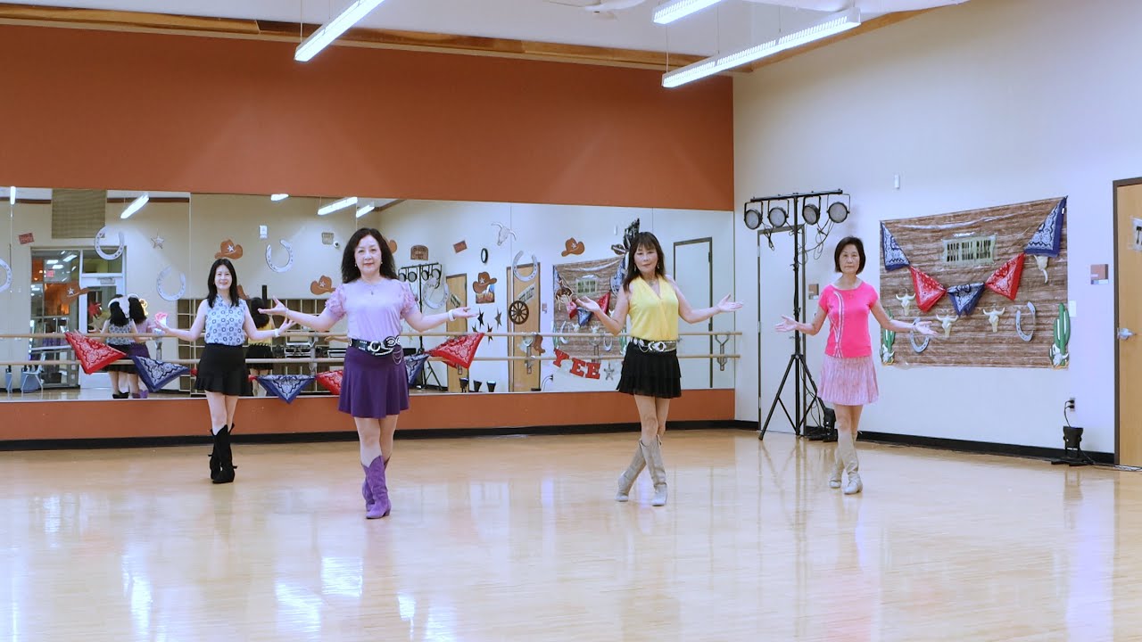 Traffic Jam - Line Dance (Dance & Teach) - YouTube