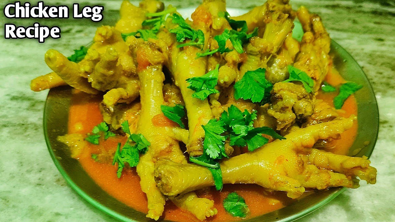 मुर्गे के पंजे बनाने का सबसे आसान तरीका | Easy Chicken Legs Curry ...