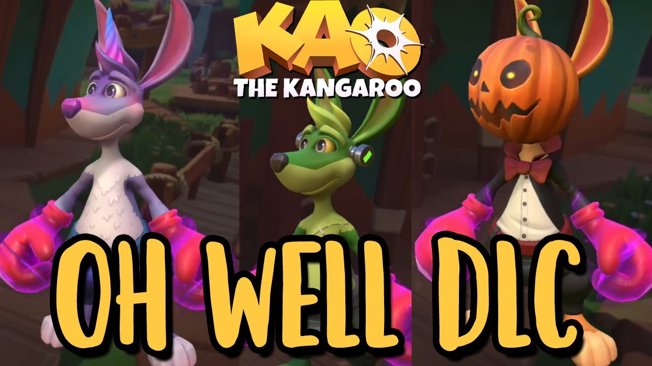 Kao The Kangaroo - Oh Well DLC - ALL NEW LEVELS AND COSTUMES! - YouTube