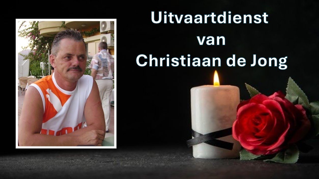 LIVESTREAMING . Uitvaartdienst van Christiaan de Jong - YouTube
