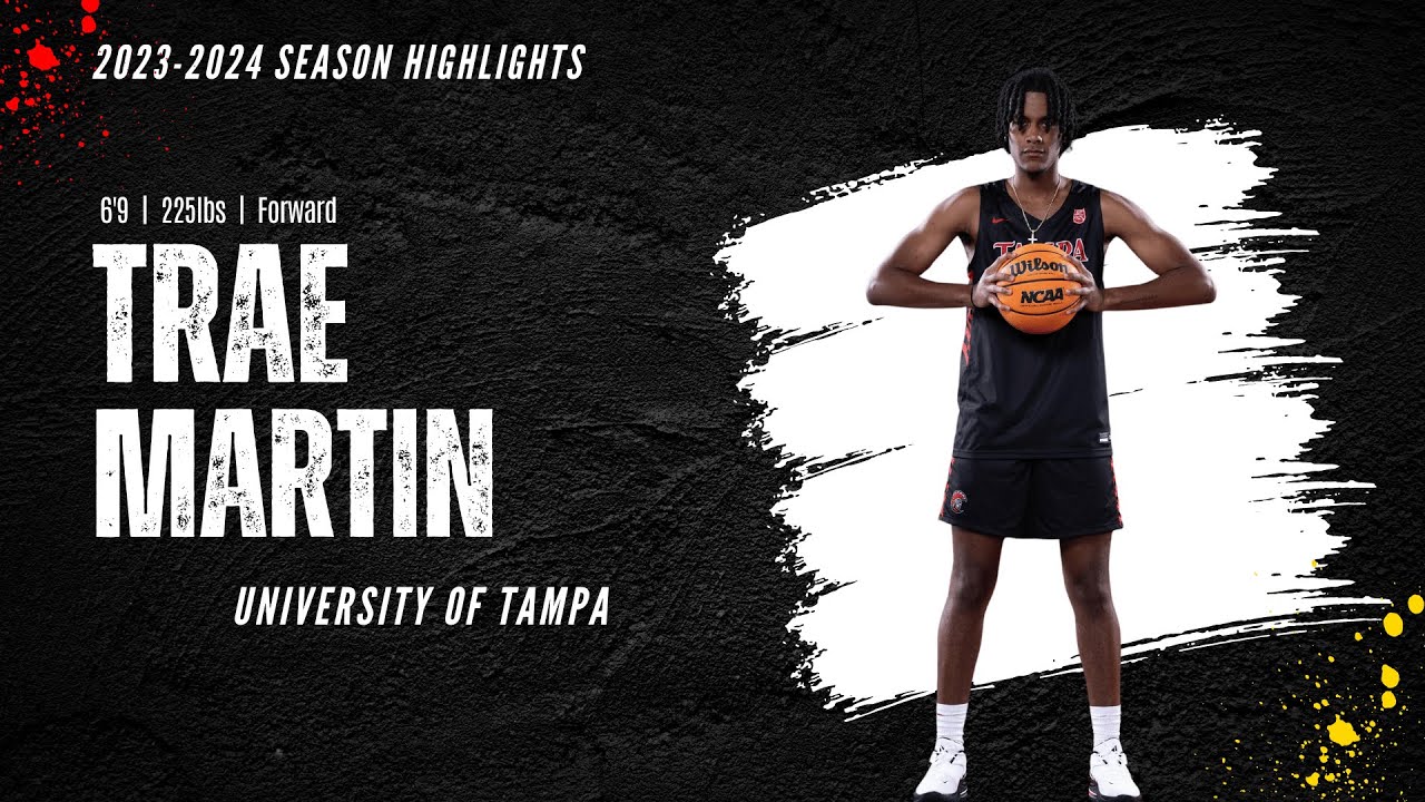 Trae Martin 6'9 Forward (University of Tampa) - YouTube