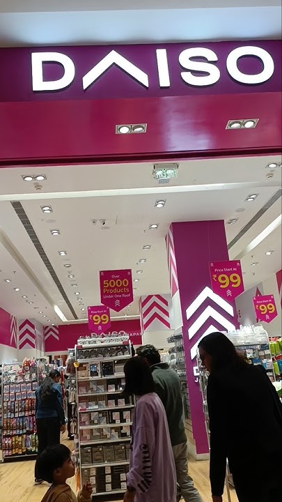 visited DAISO store in LuLu Mall Lucknow #shorts #vlog #daiso #lulu - YouTube