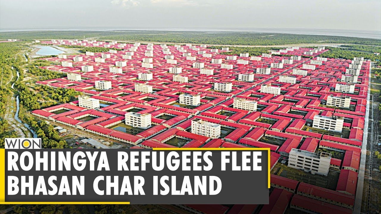 Why are Rohingya refugees attempting an escape from Bhasan Char? | WION ...