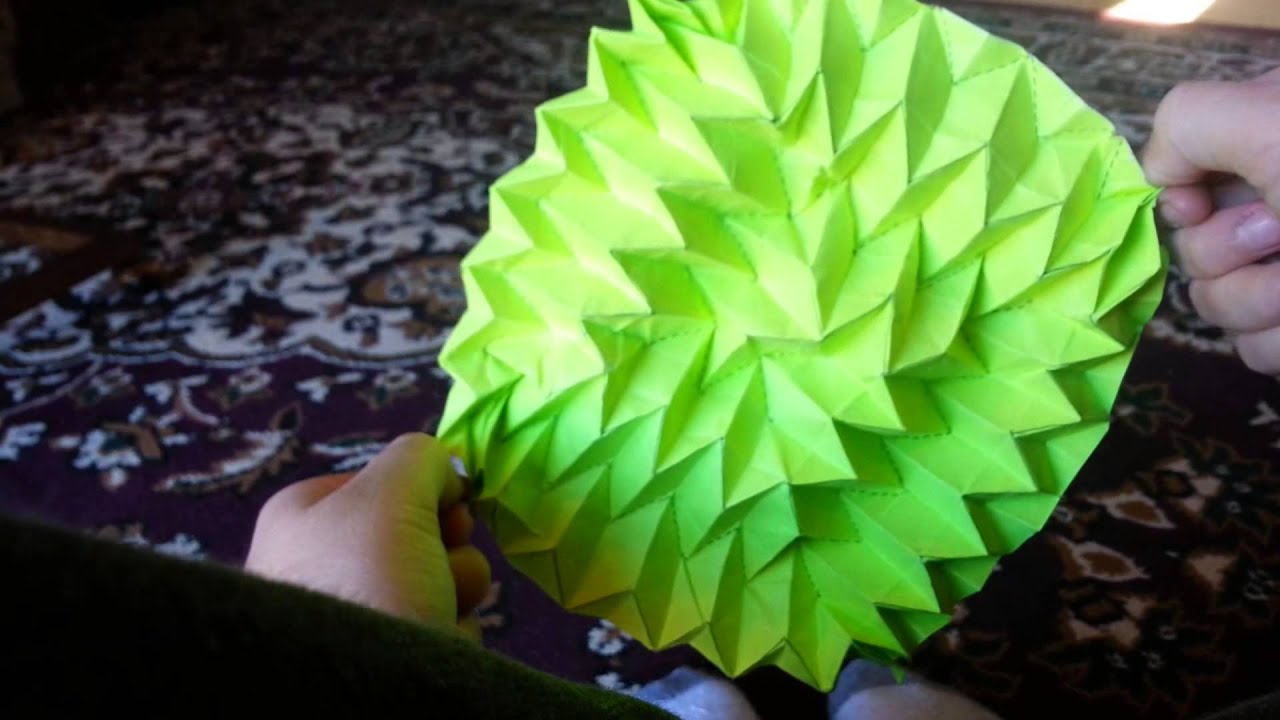 Origami Flasher Supreme (Second Attempt) Designed By Jeremy Shafer ...