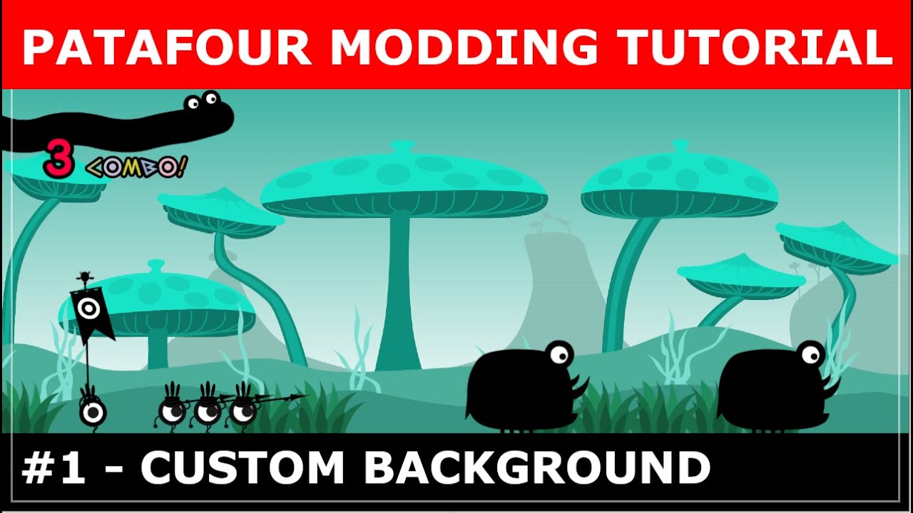 #1 - Custom level background | Patafour modding tutorial - YouTube