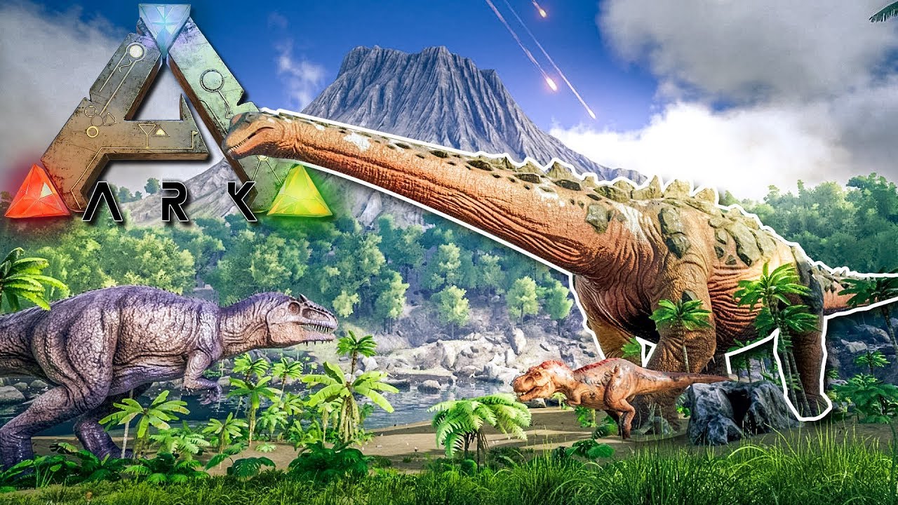 TAMING A MAX LEVEL TITANOSAURUS! (ARK: Ragnarok) - YouTube
