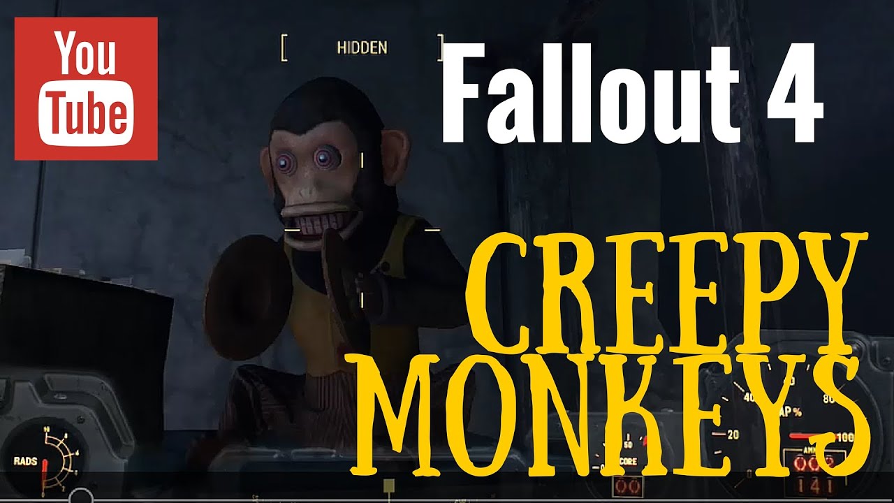 Fallout 4: Creepy Monkeys! - YouTube