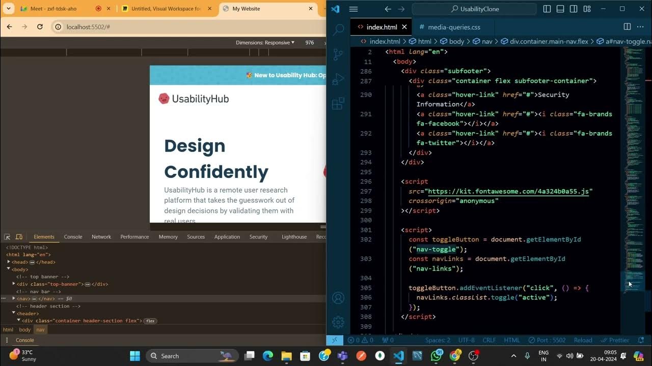 Complete Website Clone using HTML,CSS | Part-4 | Web Development Series | Sayandeep Paul - YouTube