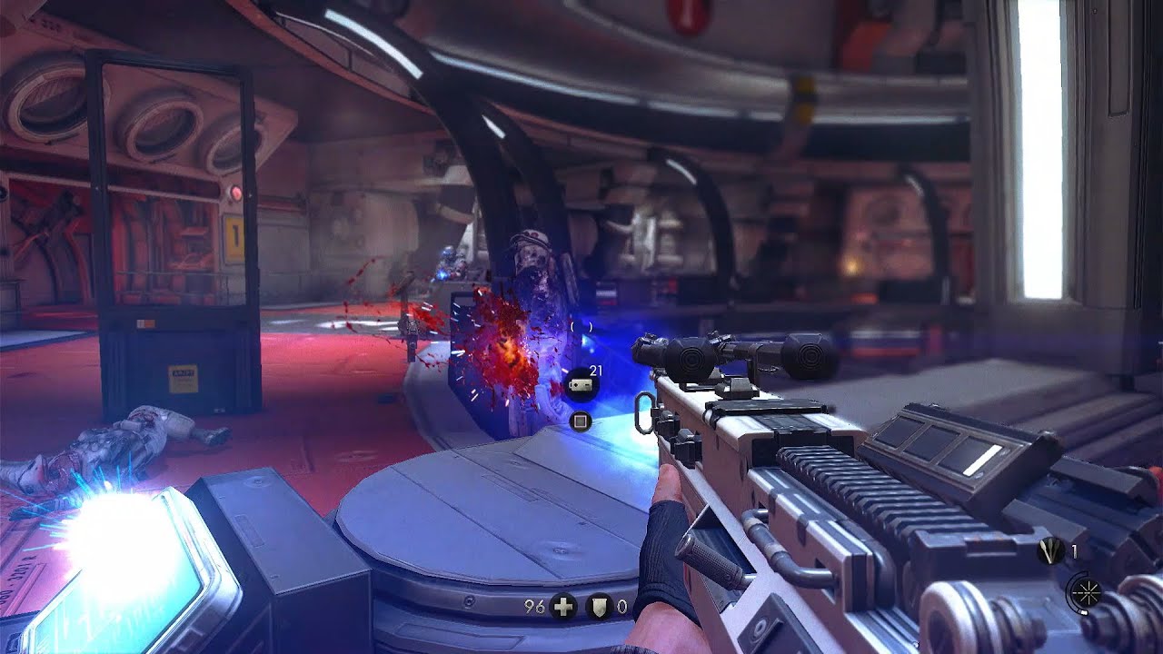 ARMAS LASER EN LA LUNA - WOLFENSTEIN THE NEW ORDER #11 - YouTube