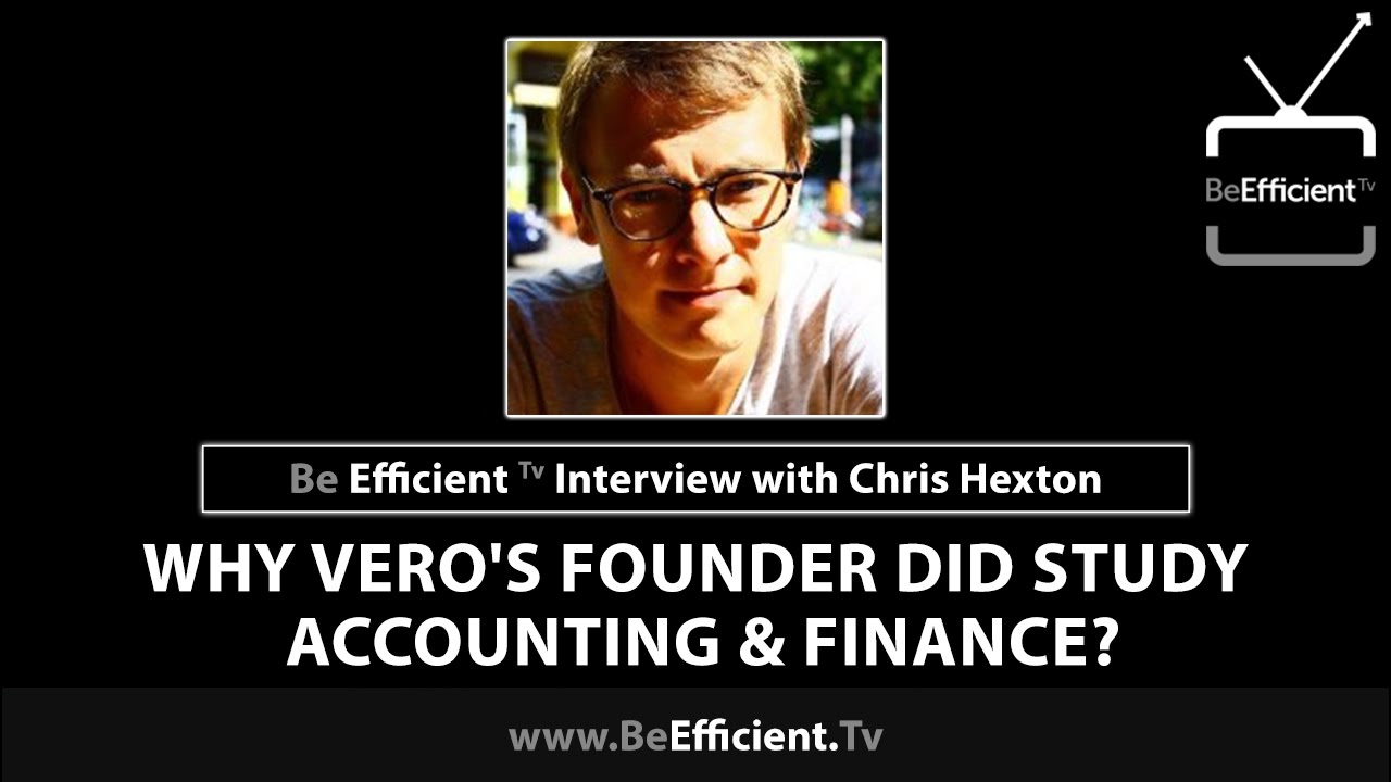 Why Vero's Founder Did Study Accounting & Finance? - Chris Hexton - YouTube