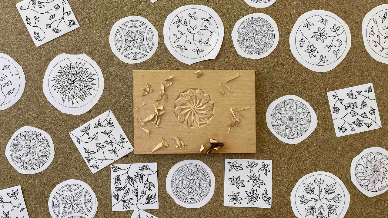 How to Carve Patterns in Wood. Ep.2 - YouTube