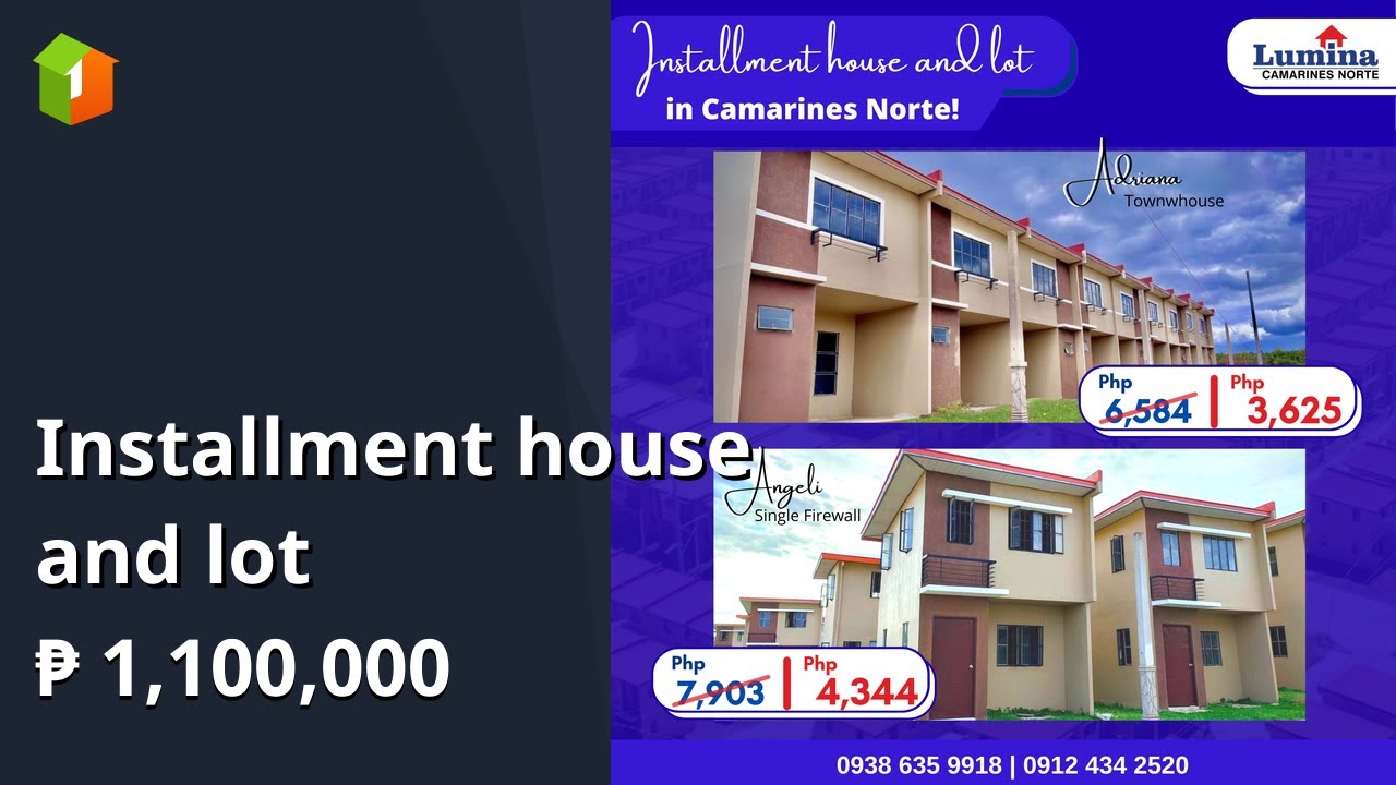 Installment house and lot - YouTube