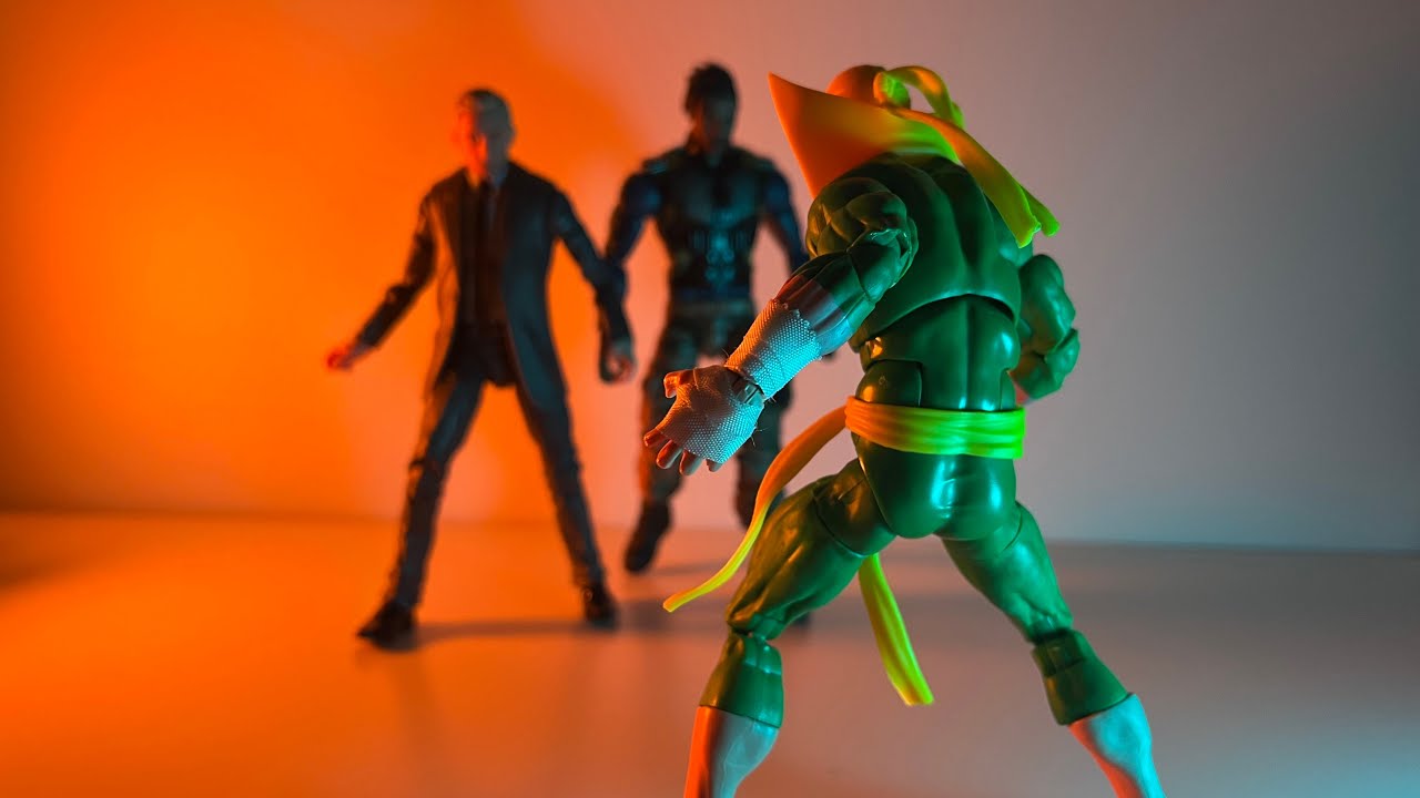 Iron Fist | Stop Motion Fight | 4K - YouTube