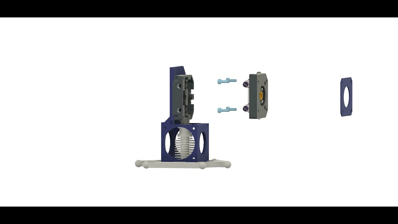 FLSUN SR direct drive mod with OMG V2S - YouTube