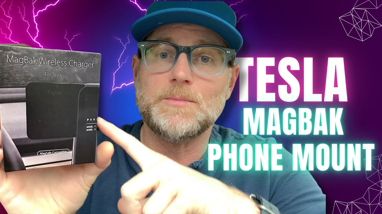 Best Phone Mount for Tesla Model 3 MagBak Mount and Case - YouTube