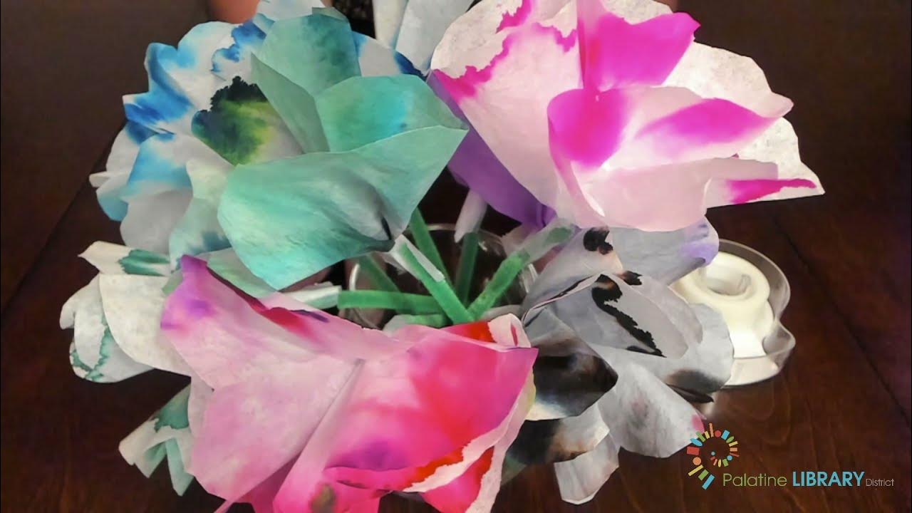 Chromatography Flowers STEAM - YouTube