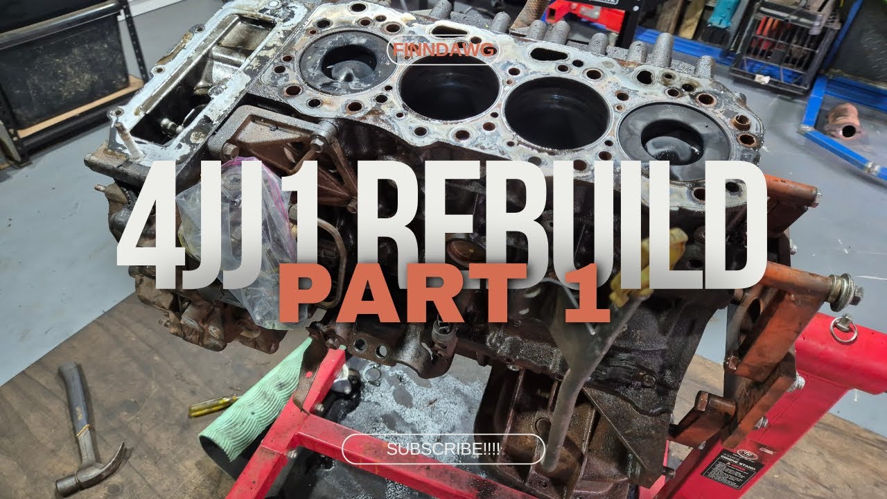 4jj1 Rebuild - Getting That Head (Part 1) - YouTube