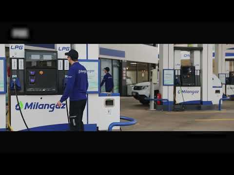 Milangaz İstasyon reklamı